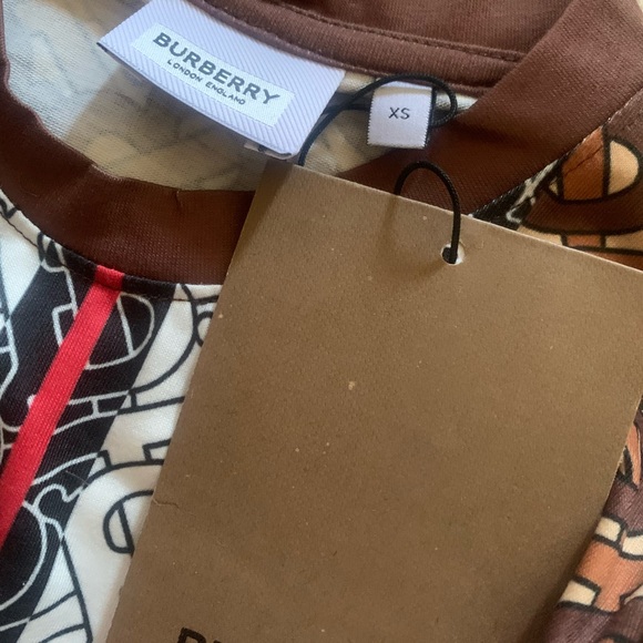 Burberry | Tops | Nwt Burberryrare Burberry London Thomas Monogram Logo ...